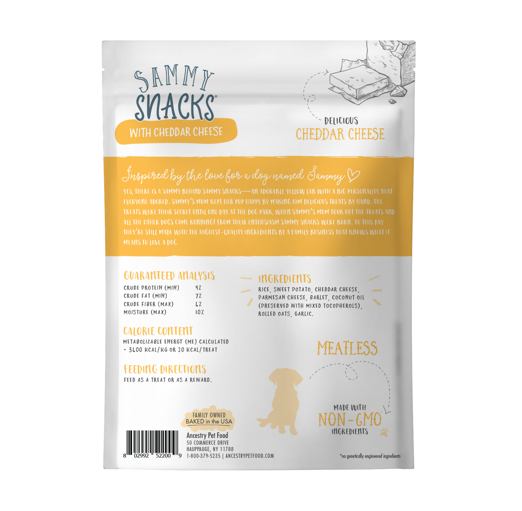 Sammy Snacks With Cheddar Cheese