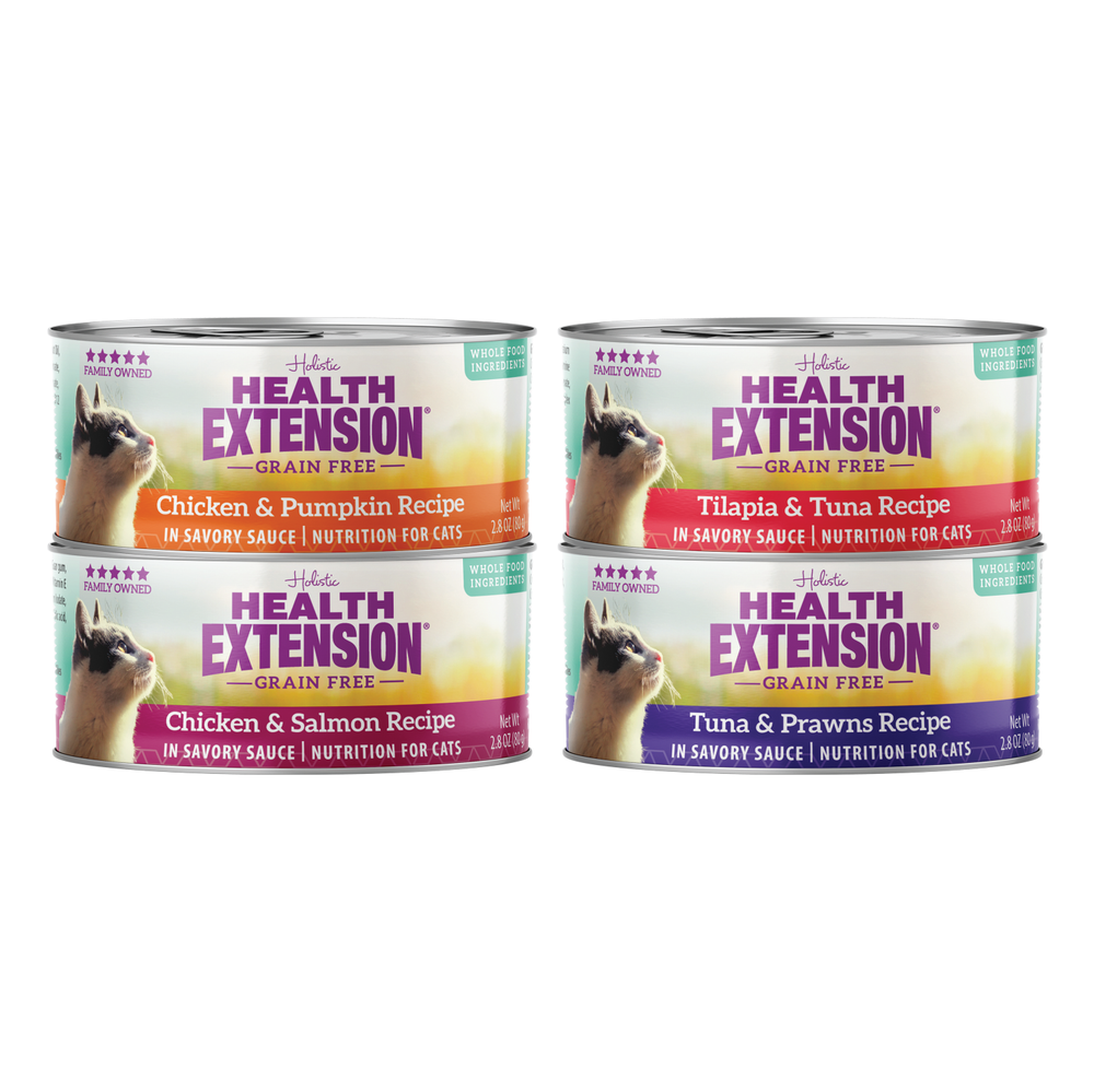 Premium Wet Cat Food | Tasty Nutritional Recipes - Health Extension