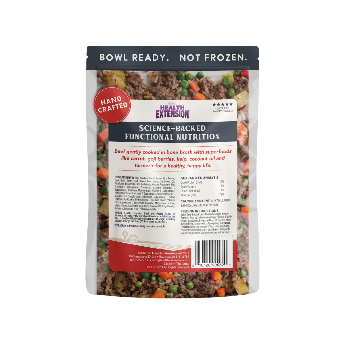 Gently Cooked Beef & Potato Dog Food | Canned Wet Dog Food – Health ...