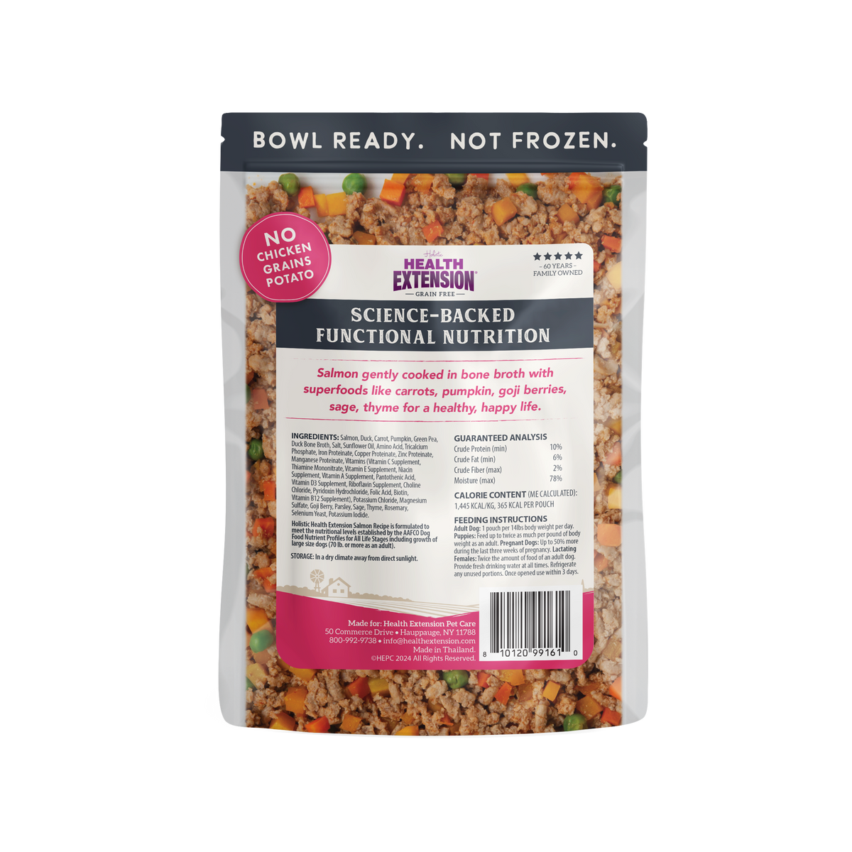 Gently Cooked Salmon Dog Food | Canned Wet Dog Food – Health Extension