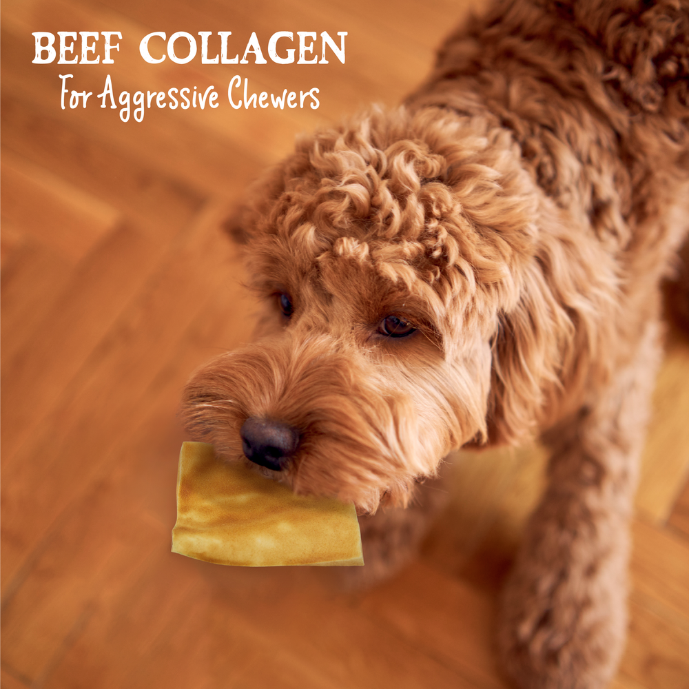 Cheek Chews Braised Beef Dog Chews | Natural Long-Lasting Treats for ...