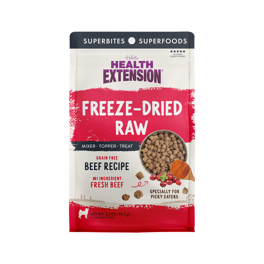 Freeze Dried Beef Dog Food | Premium Natural Raw Dog Nutrition - Health ...