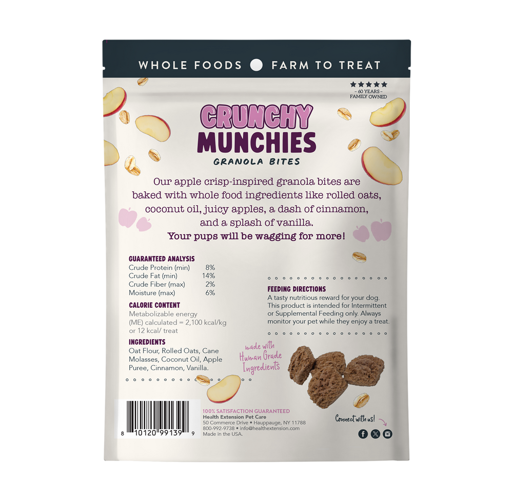 Crunchy Munchies Granola Bites-Appley Crisp