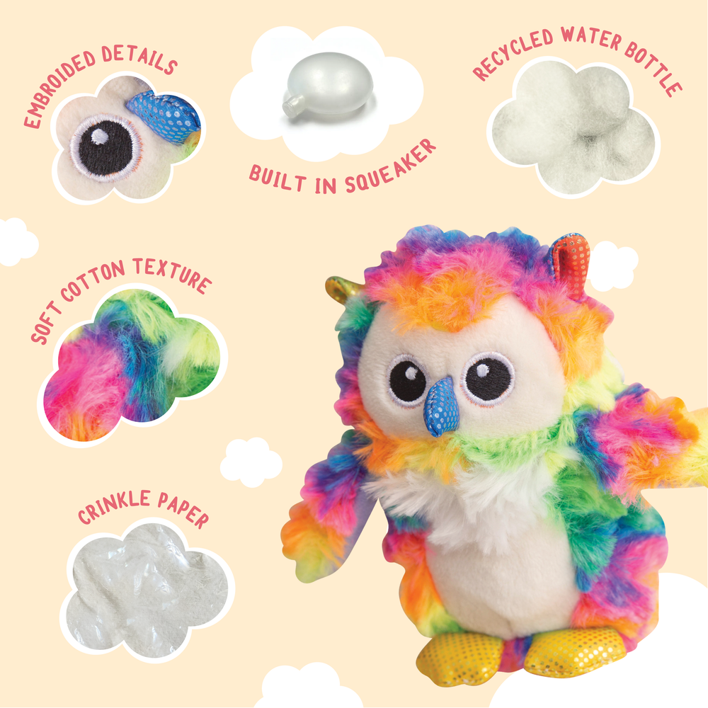 Baby Hootie the Owl Plush Pup Toy | Health Extension