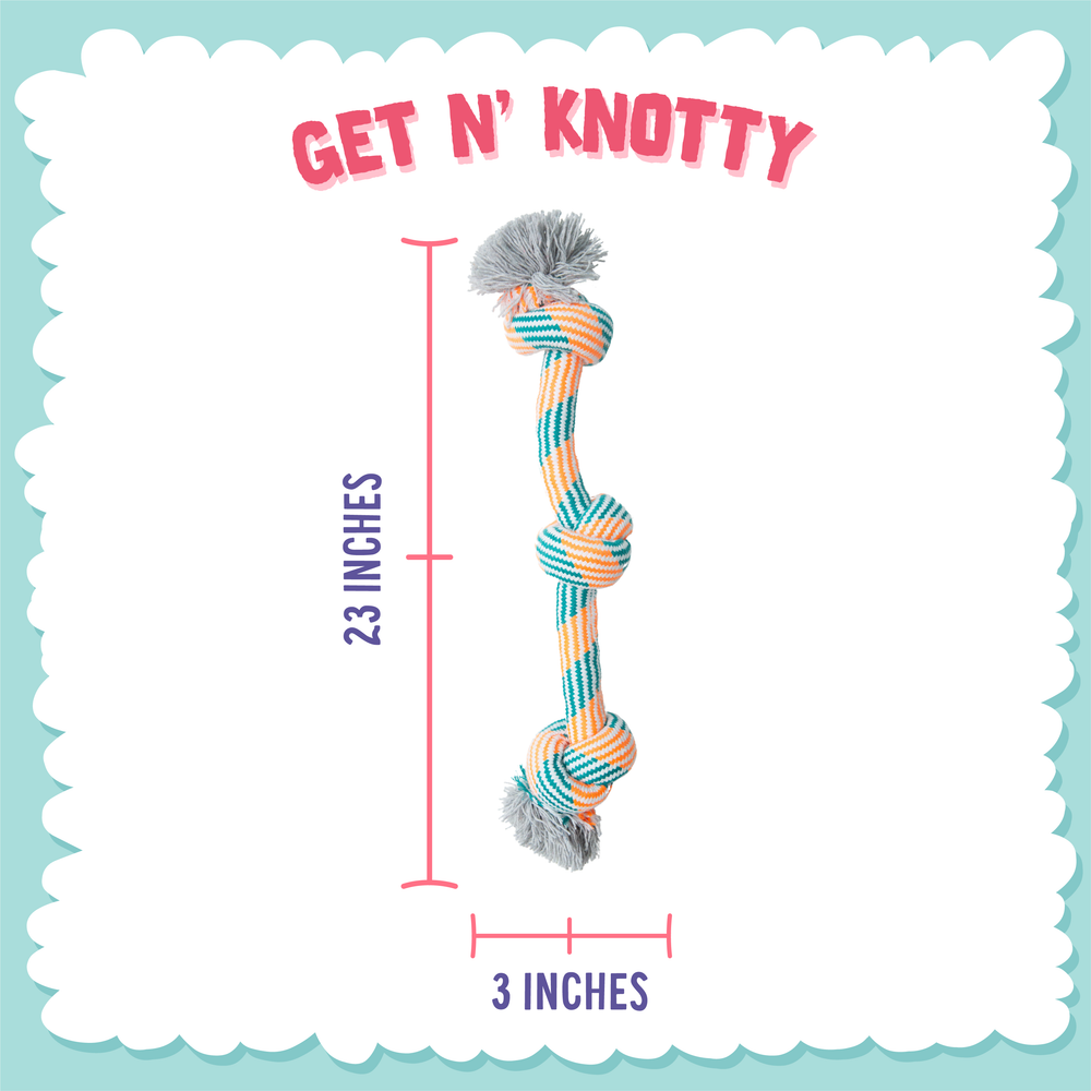 Get 'N Knotty Toy for Dogs