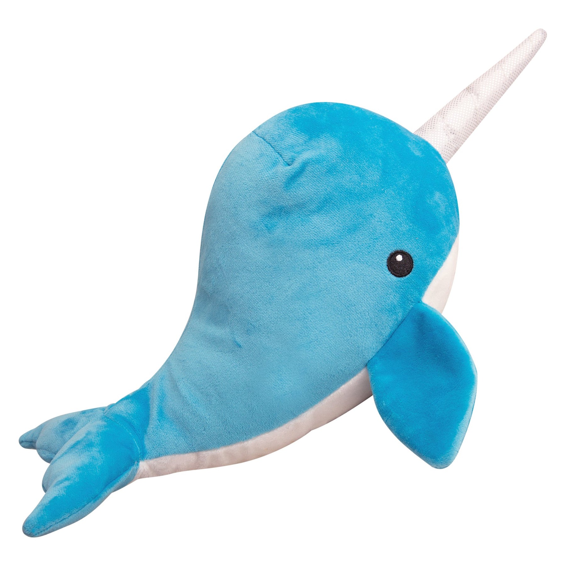 Plush Narwhal Dog Toy